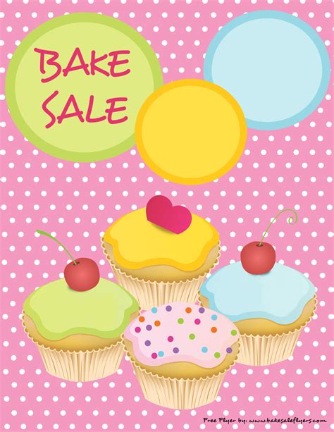 Bake Sale Poster Template
