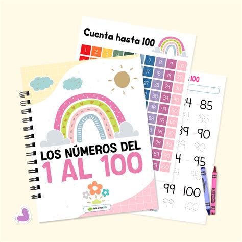 Los Números Del 1 Al 100 Archivos Para Aprender