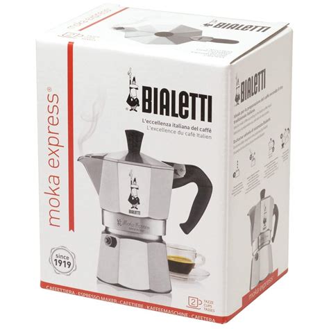 Bialetti Moka Express Espressokocher für 2 Tassen Xenudo