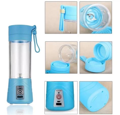 Mini Liquidificador Portátil Juice Shake Cup Usb 380m Cem Tecnologias