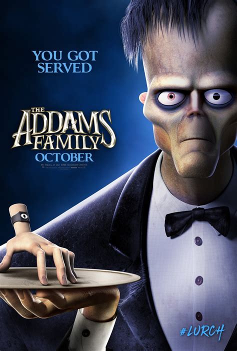 Affiches Personnages US Pour La Famille Addams De Conrad Vernon Et Greg