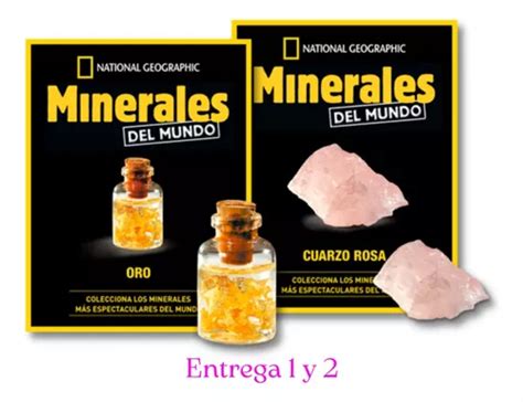 Colección Minerales Del Mundo National Geographic No 1 Y 2 Envío gratis