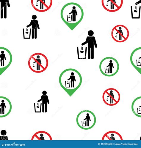 Two Color No Littering Vector Icon From Maps And Flags Concept