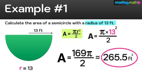 How To Find The Area Of A Semicircle In 3 Easy Steps Mashup Math