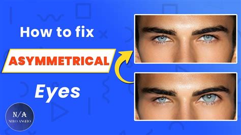 How To Fix Asymmetrical Eyes Looksmaxxing Guide Blackpill YouTube