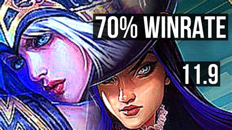 ASHE Karma Vs CAITLYN Janna ADC 8 0 9 70 Winrate Legendary