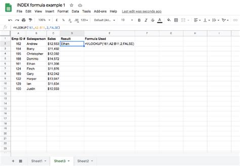 How To Use The Index Function In Google Sheets Sheetgo Blog