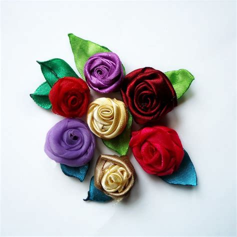 Ribbon Roses Diy