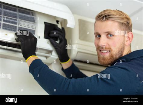 Installation Service Fix Repair Maintenance Of An Air Conditioner