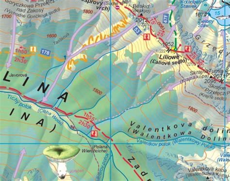 Mapy Tatr Mapa Tatr Wysokich W Calosci