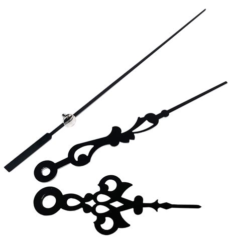 Clocks Clock Set Of Hands Black Clock Pointers Set Of Wall Clock