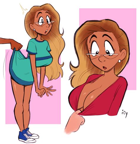 Rule 34 Big Breasts Breasts Brown Hair Dark Skinned Female Dark Skin Glasses Iseenudepeople