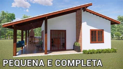 Casa de Sítio Simples Varanda P11 Casa de sítio simples Casas