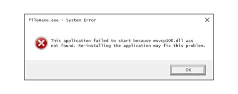 How To Fix Msvcp Dll Is Missing Or Not Found Errors