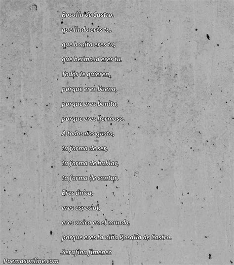 Cinco Poemas De Rosal A De Castro En Gallego Para Ni Os Poemas Online