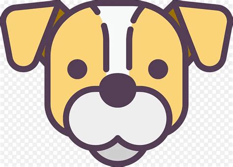 可爱卡通简约狗头PNG图片素材下载 图片编号8328835 PNG素材网