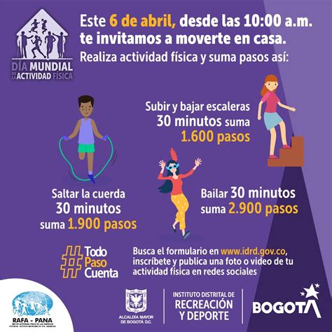 Feliz Día Mundial de la Actividad Física Secretaría de Cultura