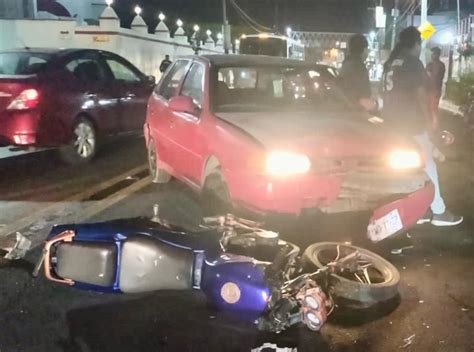 Vehículo y tripulante implicados en incidente de tránsito en