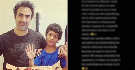 Ranvir Shorey Reveals Being Harassed By Hotel Guests As His Son Tested