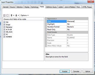 Trucos De Arcgis Para Tablas De Atributos Geasig