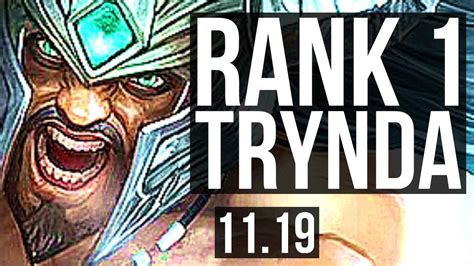 Tryndamere Vs Graves Top Rank Trynda Legendary Rank