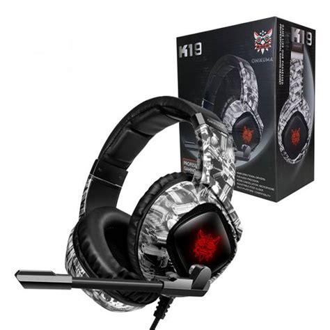 Headset Onikuma K19 Camuflado Ps4 Pc Switch Xbox One Video Center Fun