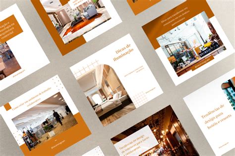 Pack Arquitetura Comercial 30 Posts editáveis no Canva Post Ideal