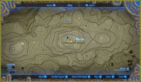 Map Of All The Shrines In Zelda Breath Of The Wild Map Resume Examples