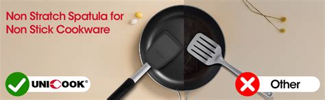Unicook Flexible Silicone Spatula 2 Pack Kitchen Utensils Set