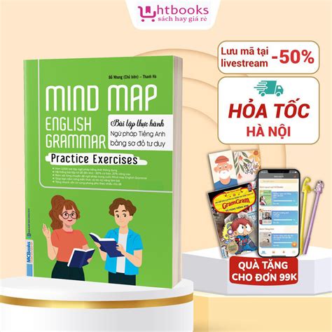 Sách Mind Map English Grammar Practice Exercises Bài Tập Thực Hành