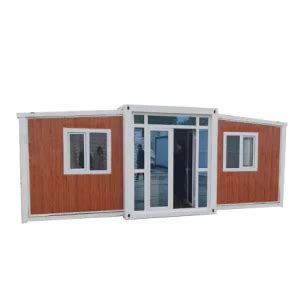 Fast Build Prefab House 20FT Modular Folding Container House Camping