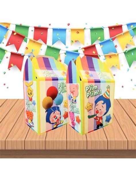 40 Dulceros de Plim Plim Payasito Payaso Personajes Cumpleaños Fiesta