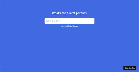 React Alert Based On Input Codesandbox