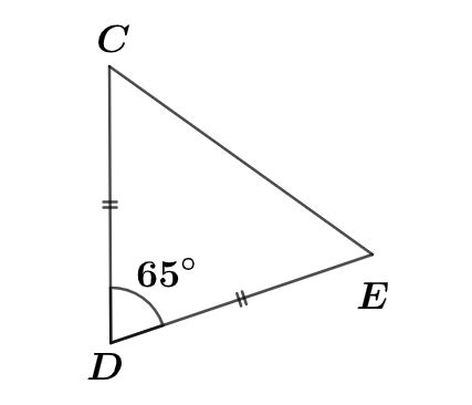 Somme des angles dans un triangle particulier Géométrie du triangle
