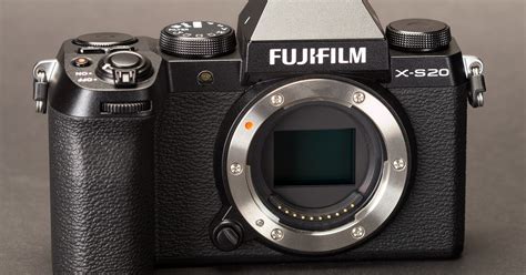 Fujifilm X S20 Product Images Digital Photography Review