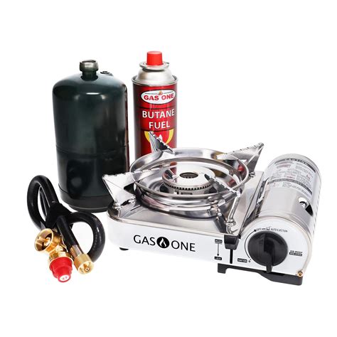 Buy One Camp Stove Propane Butane GS 800P Mini Dual Fuel Stainless