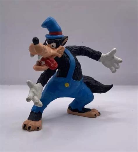 FIGURINE DISNEY BULLYLAND Les trois petits cochons Le grand méchant