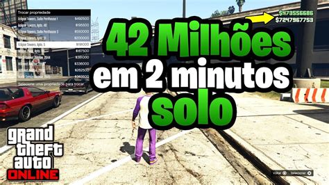SAIUU 42 Milhões cada 2 minutos em Super Glitch de dinheiro solo no