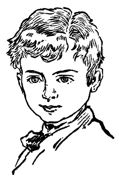 Coloriage Garçon 97696 Personnages Dessin à colorier Coloriages