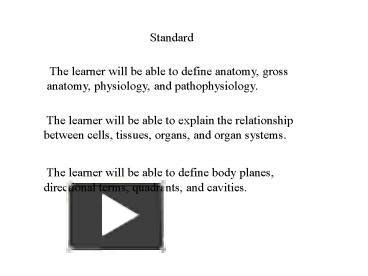 PPT The Learner Will Be Able To Explain The Relationship Between