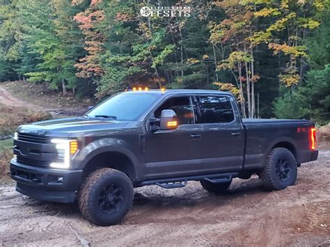 2019 Ford F 250 Super Duty Black Rhino Glamis Stock Stock Custom Offsets