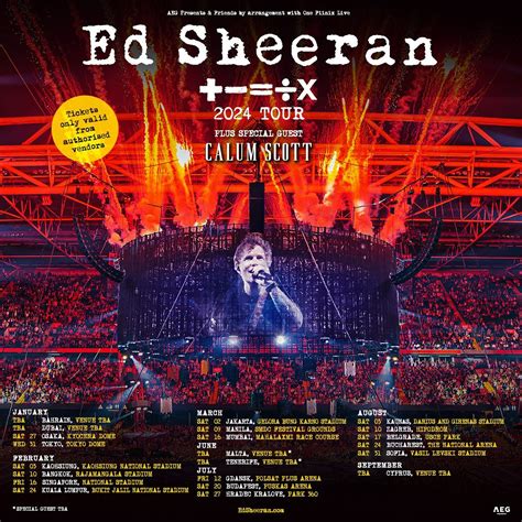 Ed Sheeran Concerti Europa Lula Sindee