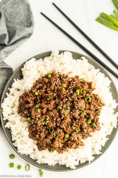 Teriyaki Ground Beef Grillonadime