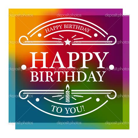 Birthday Greeting Card Stock Vector Image By Mictoon 47045641