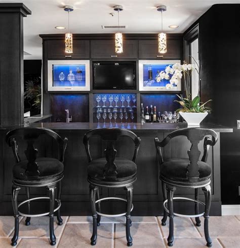 15 Majestic Contemporary Home Bar Designs For Inspiration