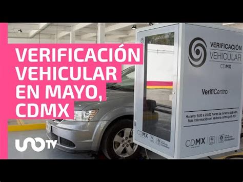 Verificación CDMX en mayo a qué autos les toca Uno TV