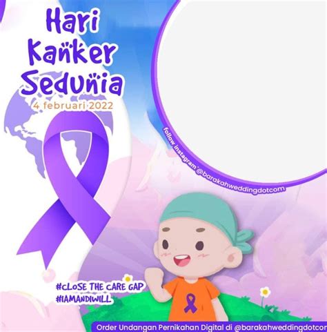 10 Link Twibbon Hari Kanker Sedunia 2022 Desain Unik Pasang Di