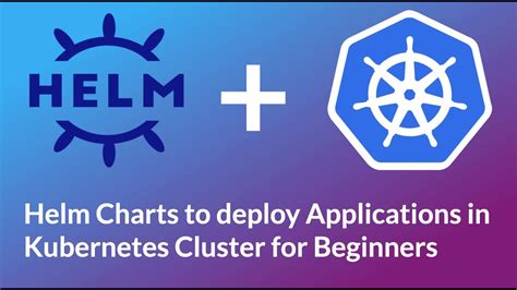 Helm Charts To Deploy Applications In Kubernetes Cluster For Beginners