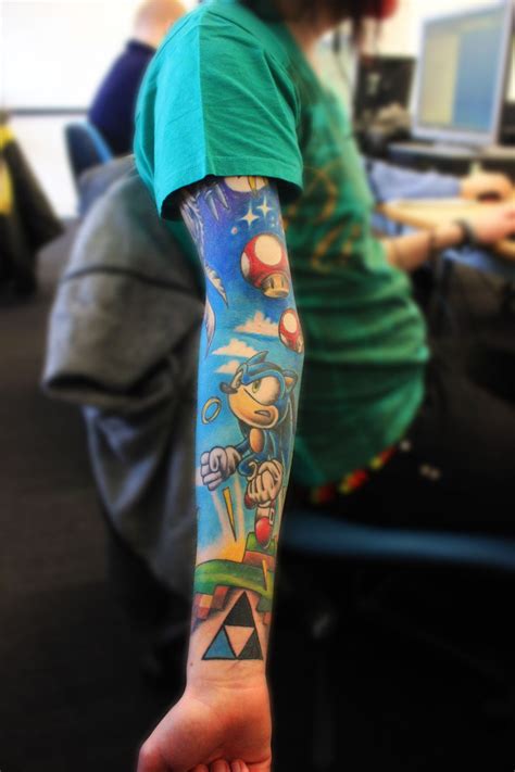 Game Tat Gaming Tattoo Cool Tattoos Geek Tattoo