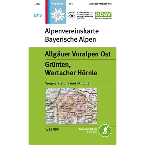 DAV BY03 Allgäuer Voralpen Ost online kaufen outdoortrends de